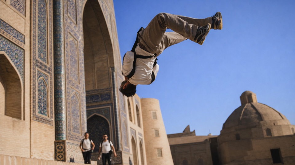 When Aladdin meets parkour
