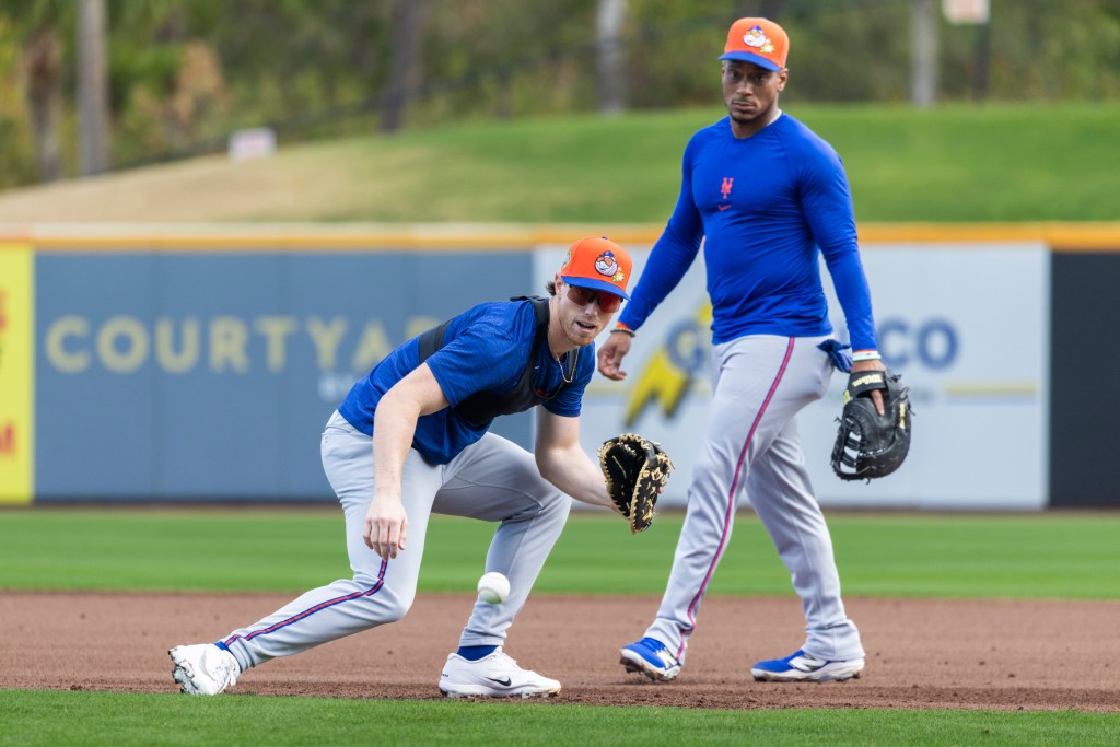 Mets prospect AJ Ewing showing off speed, strong instincts in spring debut
