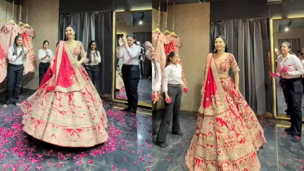 Tanya Mittal sparks wedding rumours as she shares a video in a bridal ...