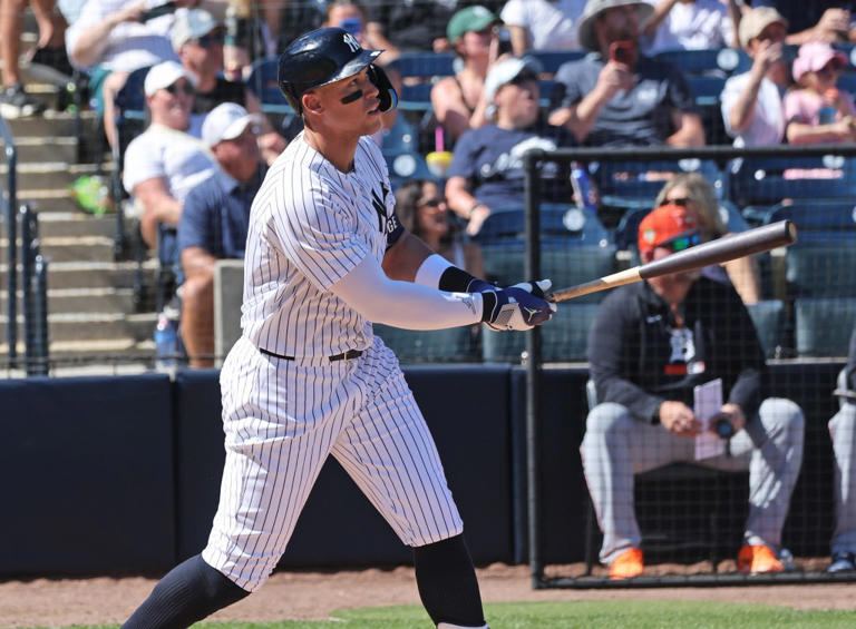 Aaron Judge shows he’s ready to take on world in powerful spring debut