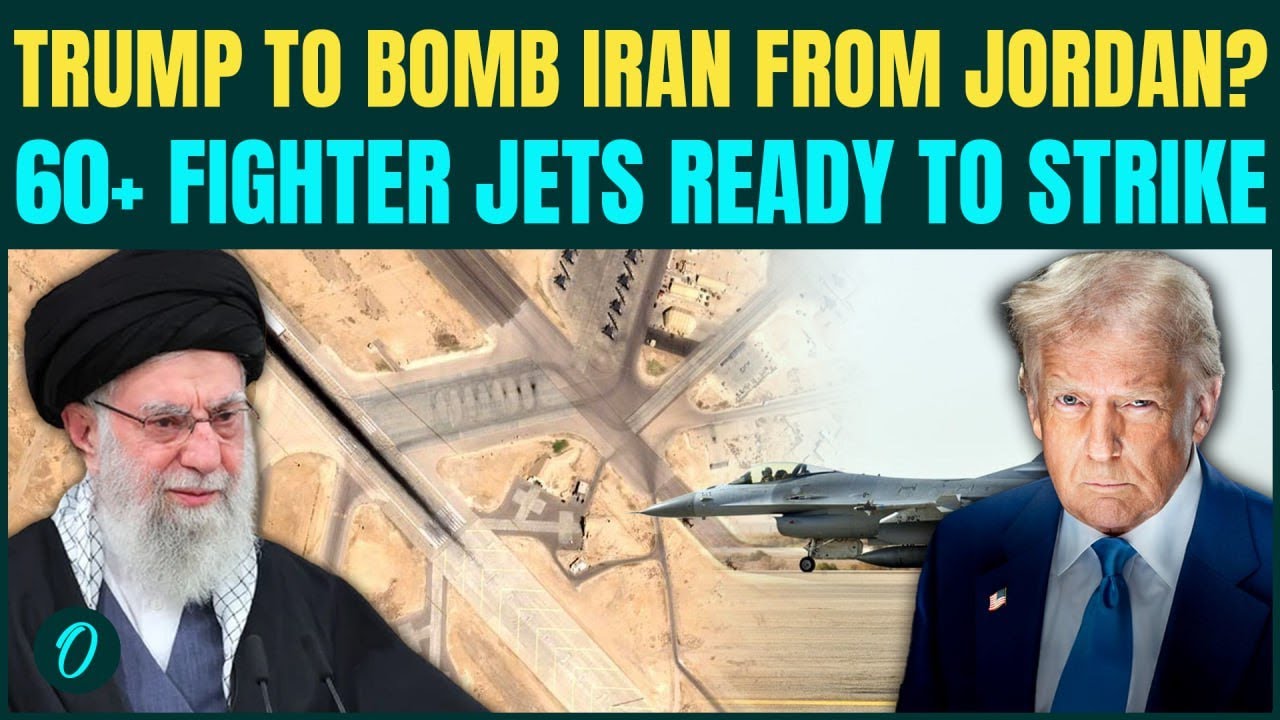 US Iran war: US massive military buildup in Jordan! 60+ fighter jets ...