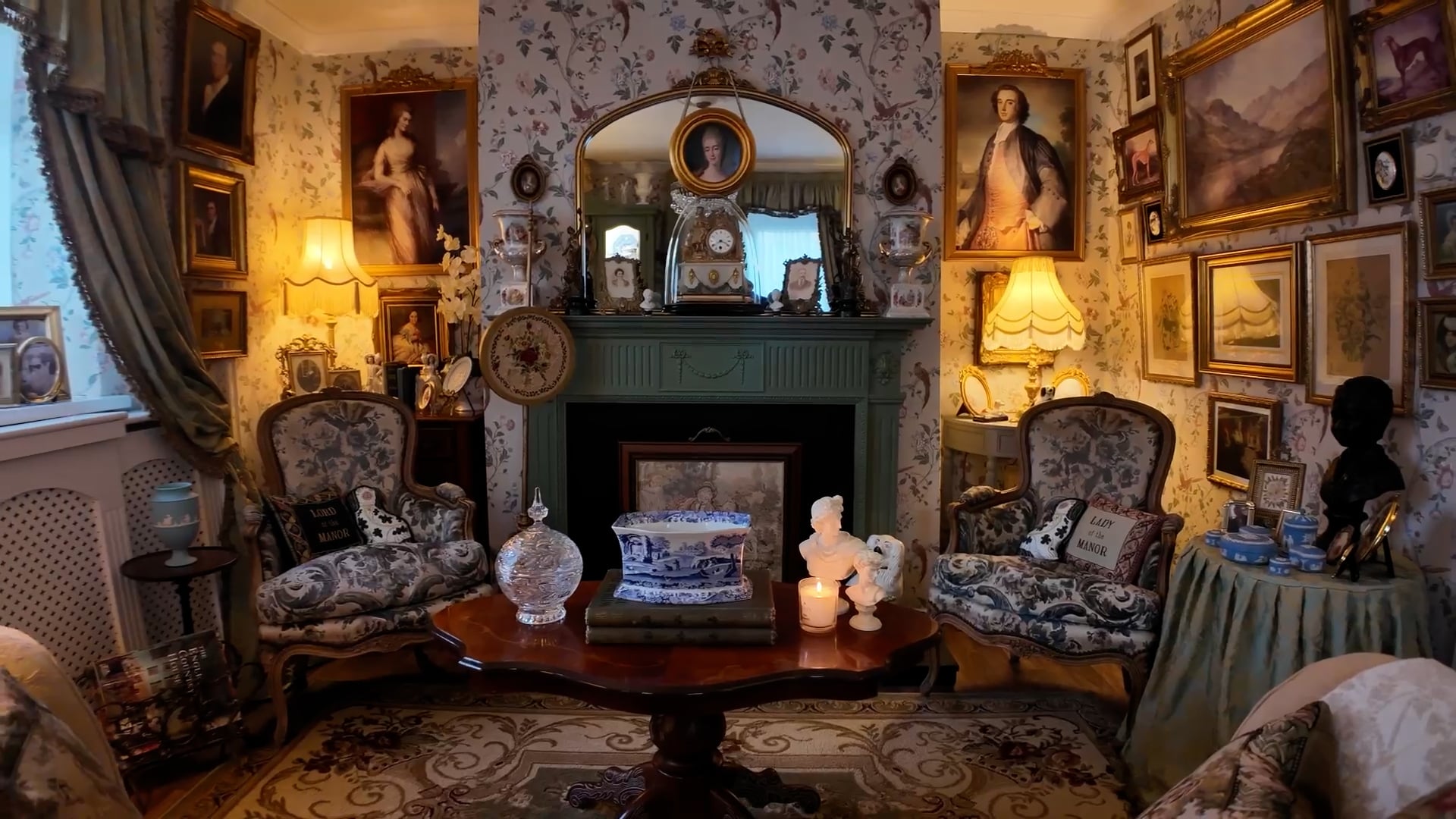 Man spends £10k transforming smoke-damaged council house into vintage ...