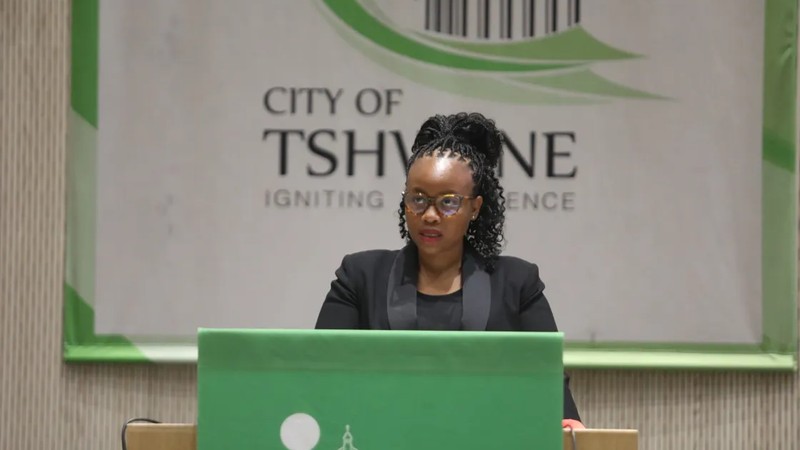 Tshwane mayor Dr. Nasiphi Moya addresses malfeasance findings at ...