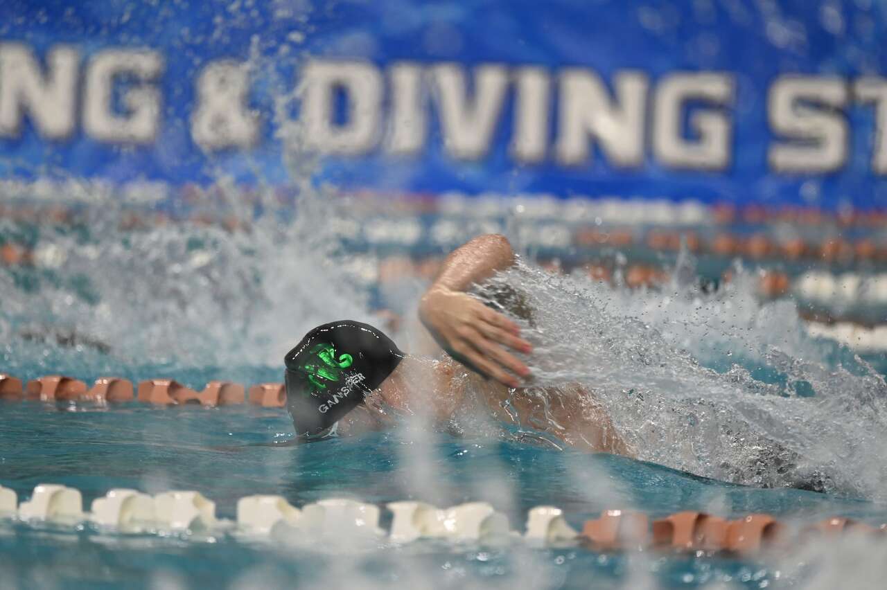 Grant Lilly and girls relays lead the way for Reagan at UIL state swimming