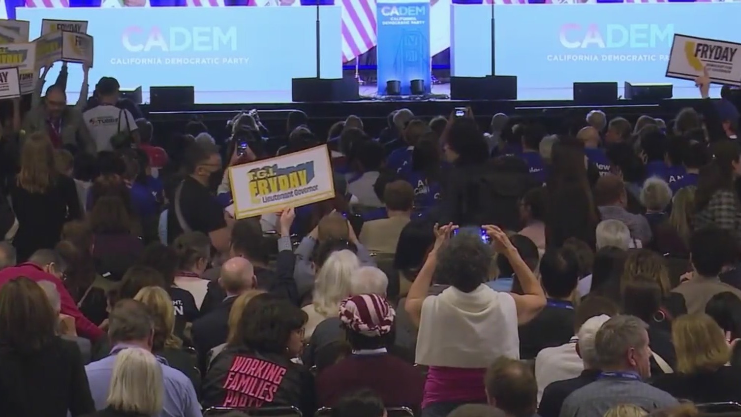 California Democrats meet in San Francisco for party's state convention