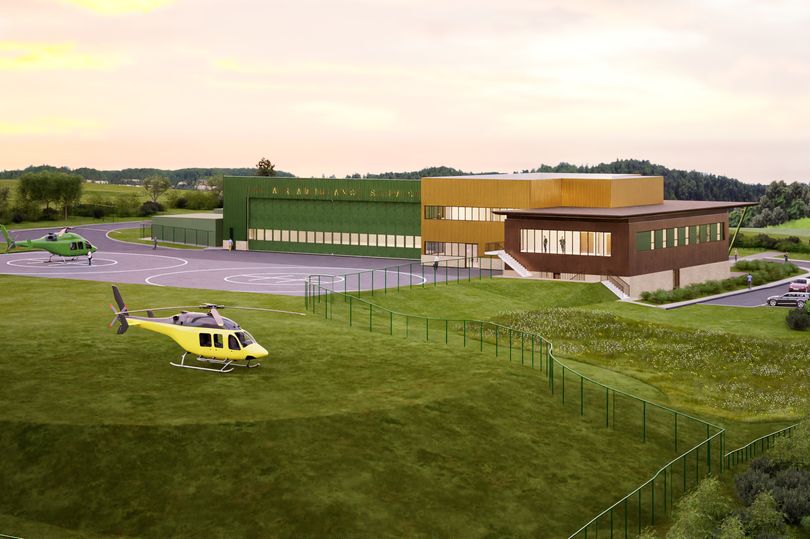 New £14m air ambulance base on Leicestershire farmland takes big step ...