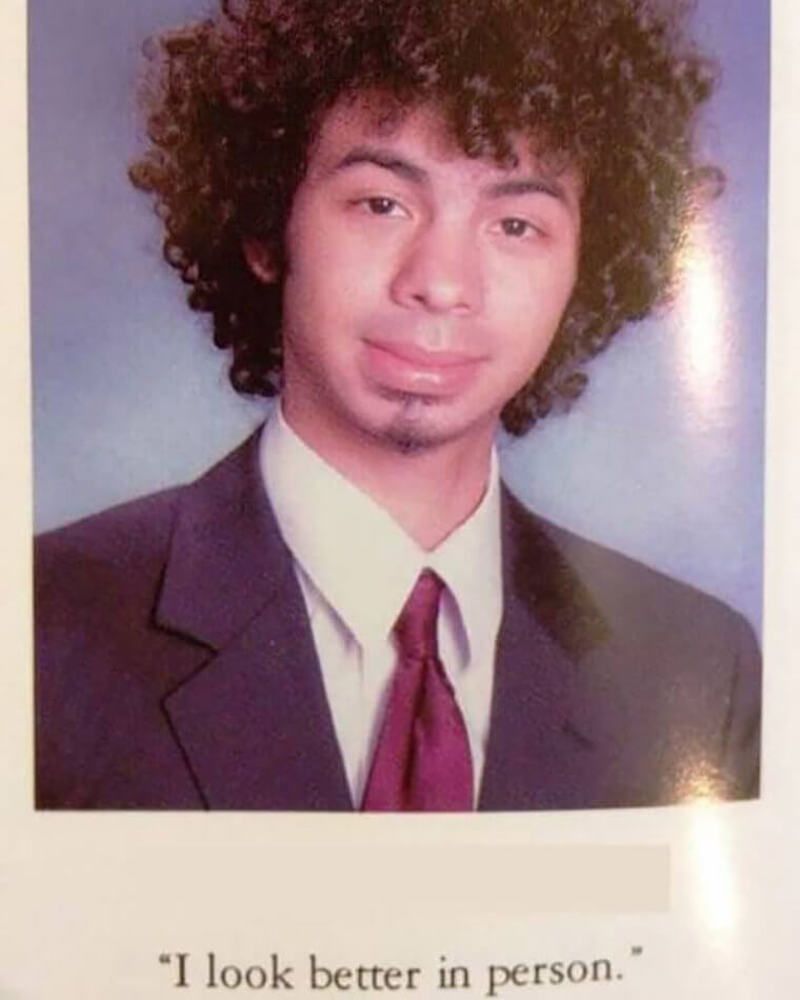 Funny high-school seniors who left their mark with savage yearbook quotes