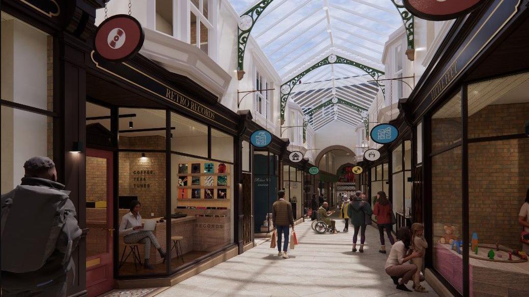 Revamped Victorian arcade to be completed in June