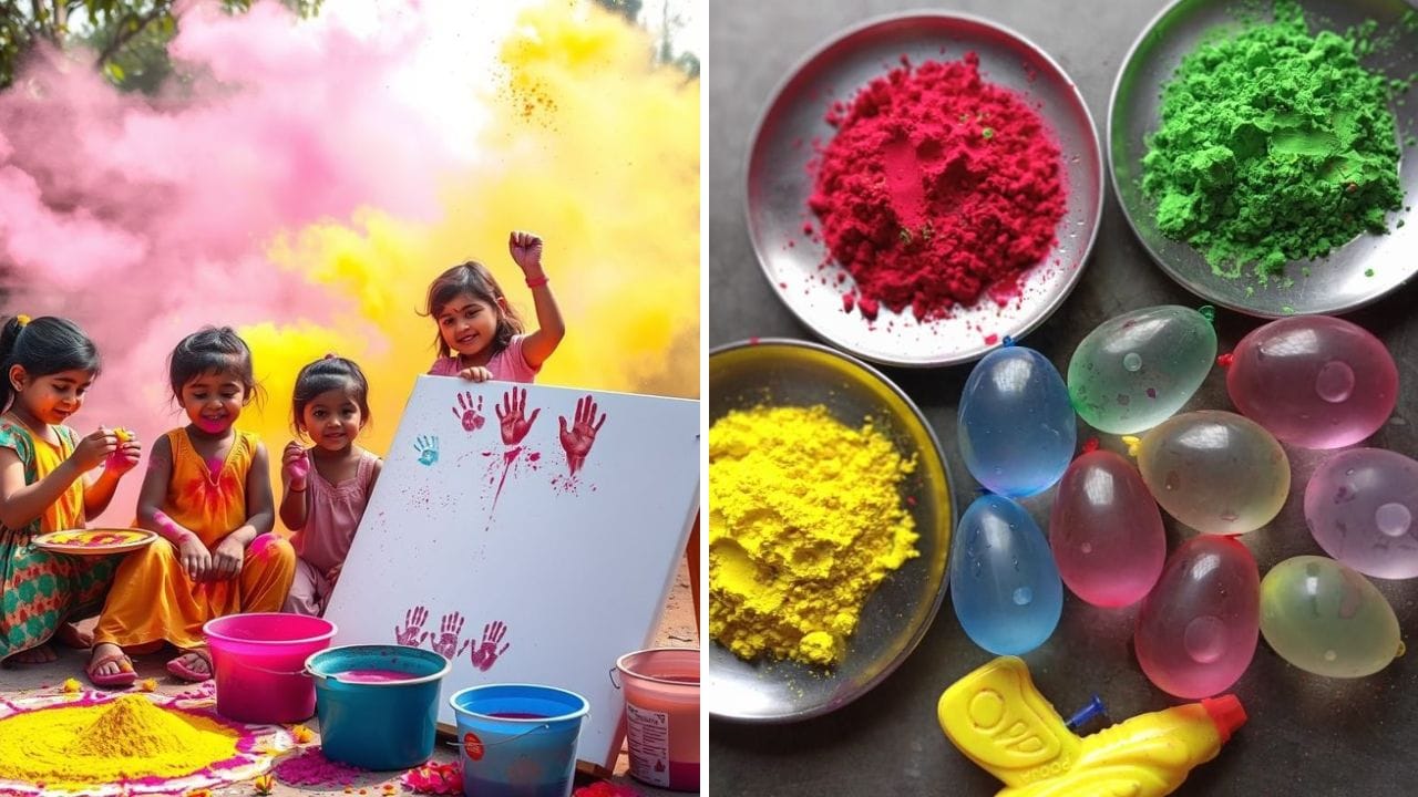 Fun and safe Holi celebration activities for kids in school: Engaging ...