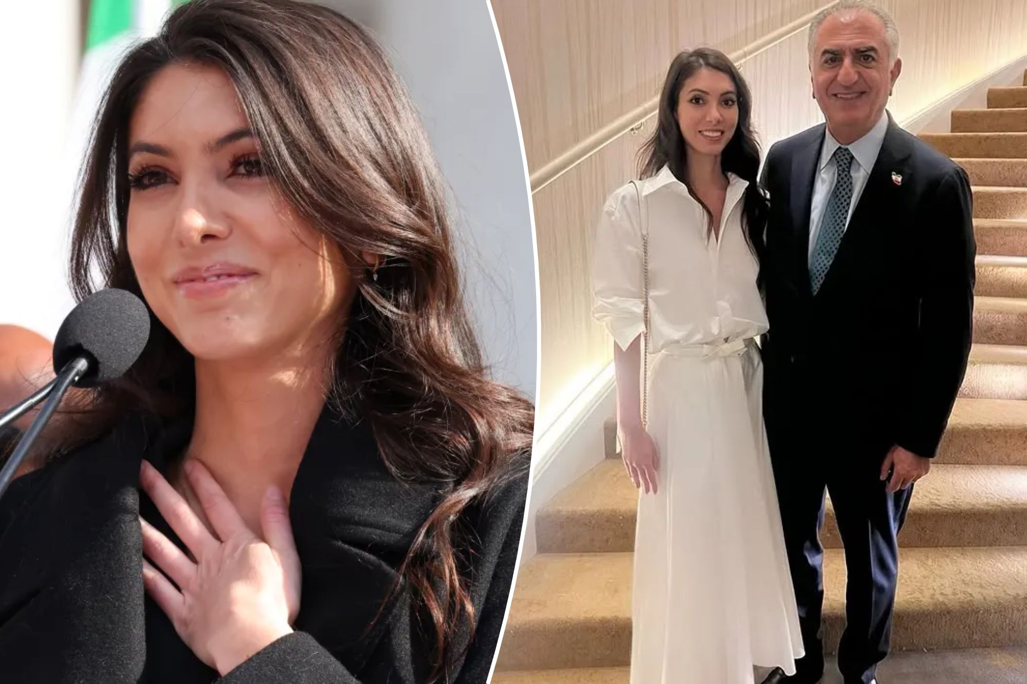 Exiled Iranian princess Noor Pahlavi’s makes passionate plea for regime ...