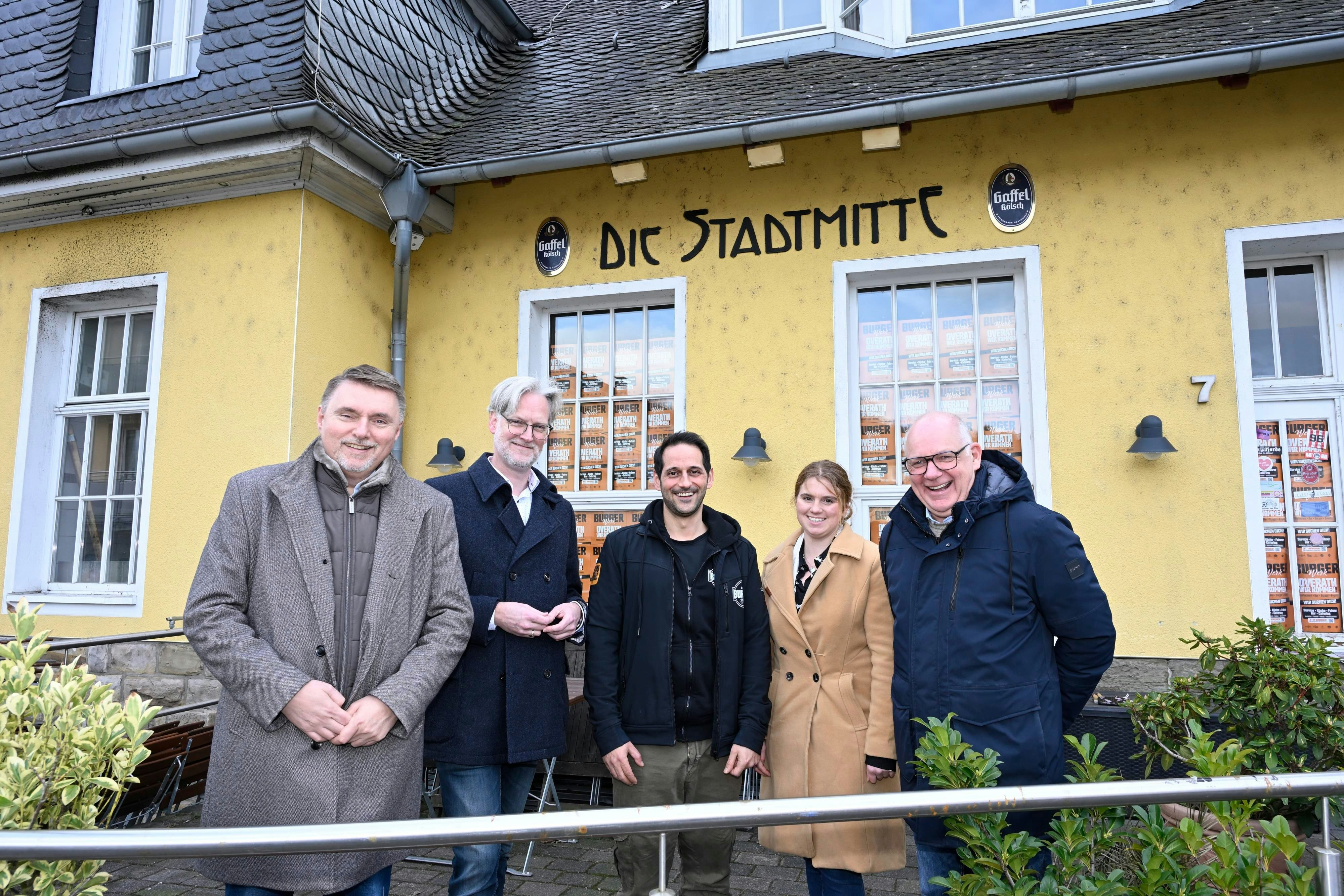 Gastronomie: Aus der Overather «Stadtmitte» wird das «Burgerwerk»