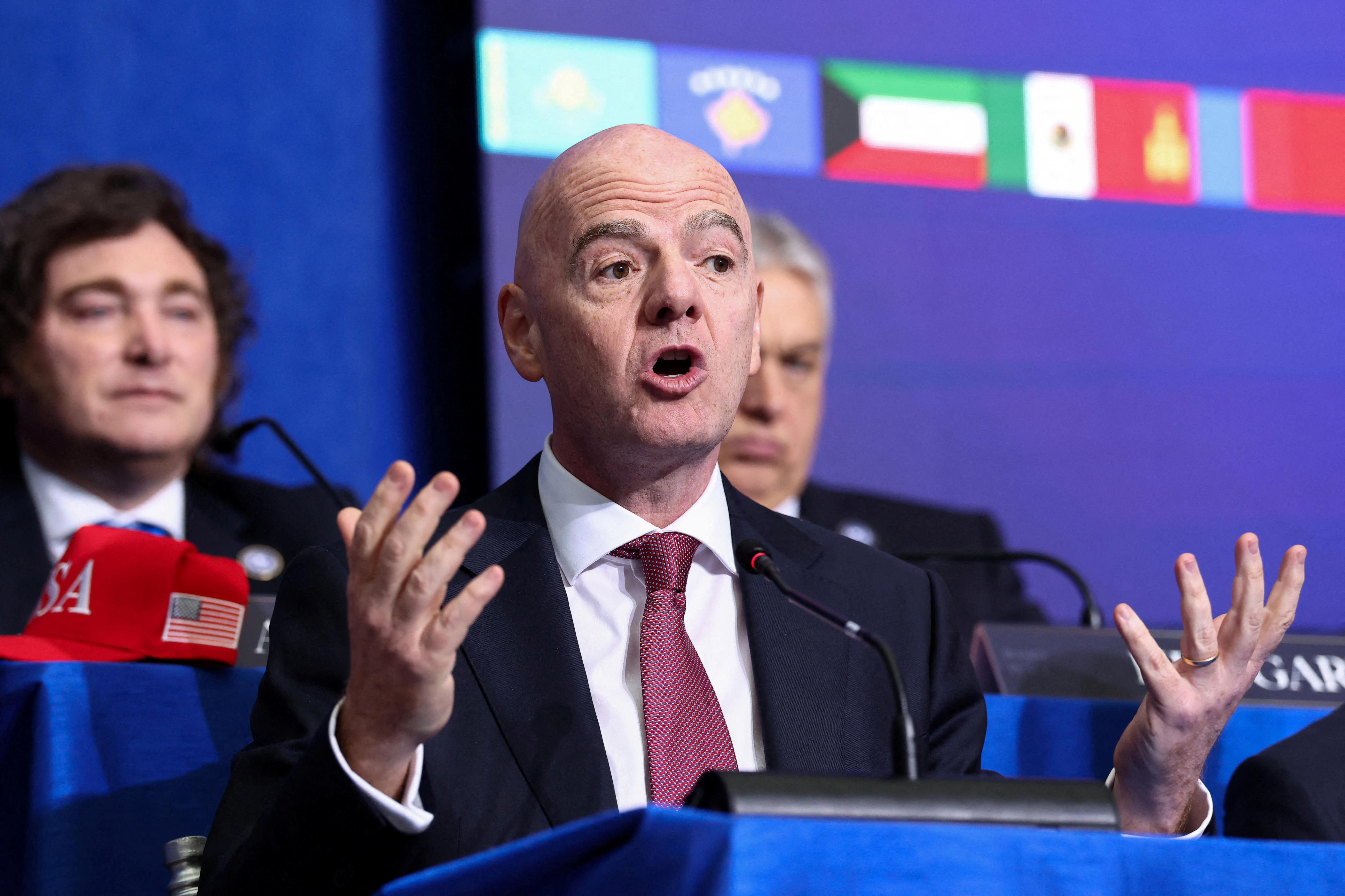 IOC says FIFA president's presence at Board of Peace inaugural meeting ...