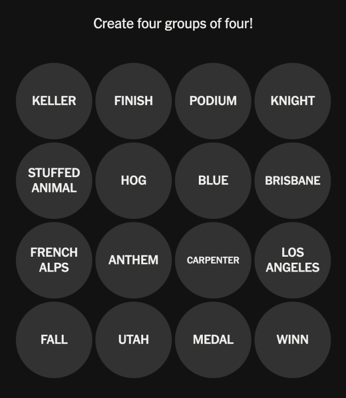 NYT Connections sports edition today: Hints and answers for Sunday ...