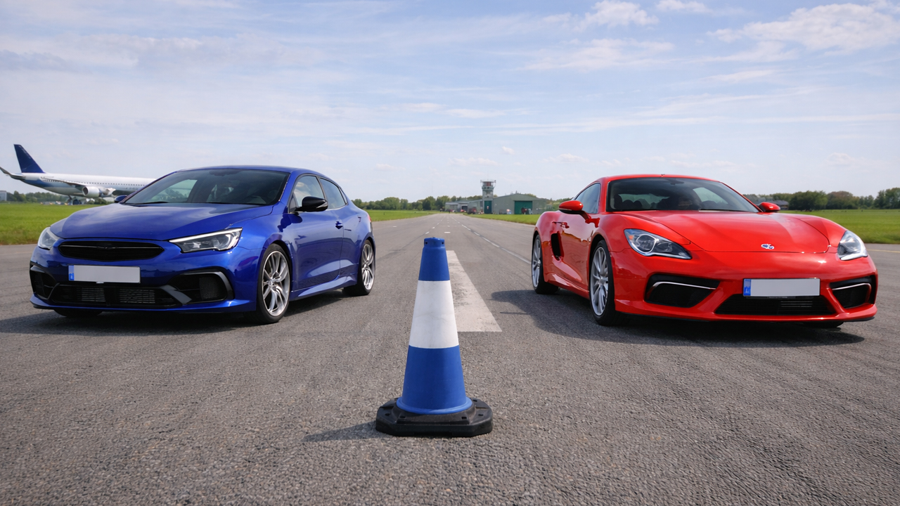 DriveTribe vs AutoAlex hot hatch track challenge