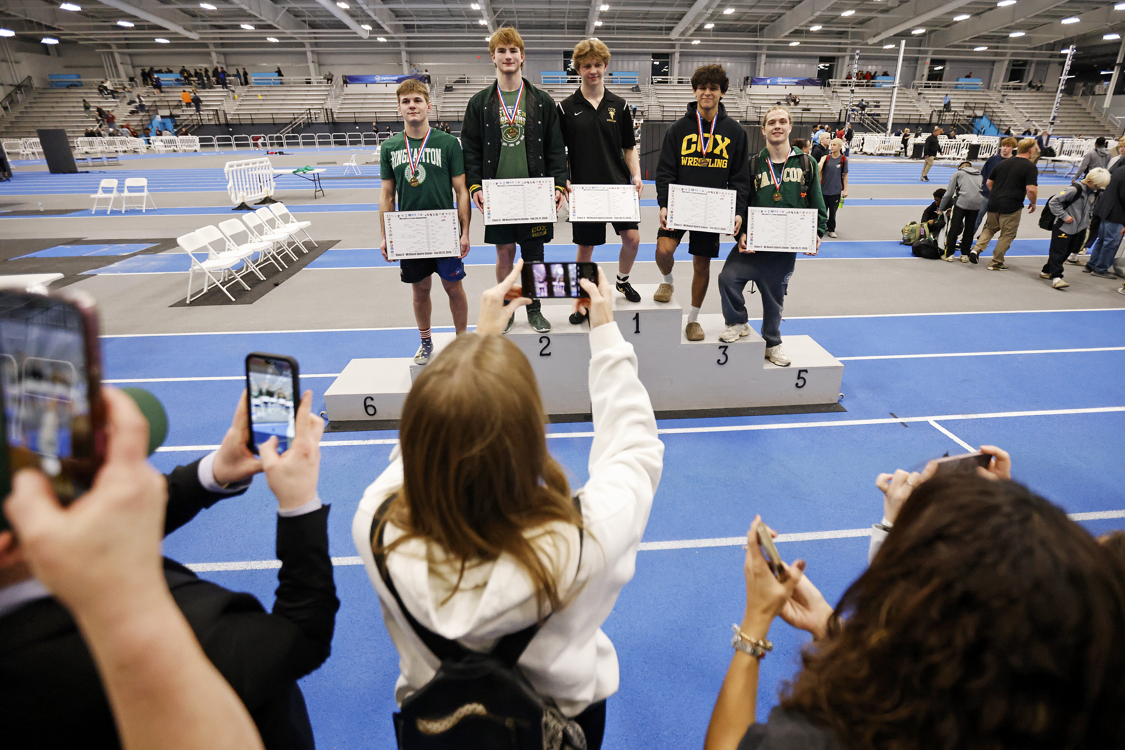 VHSL wrestling: Team scores, first- and third-place match results for ...