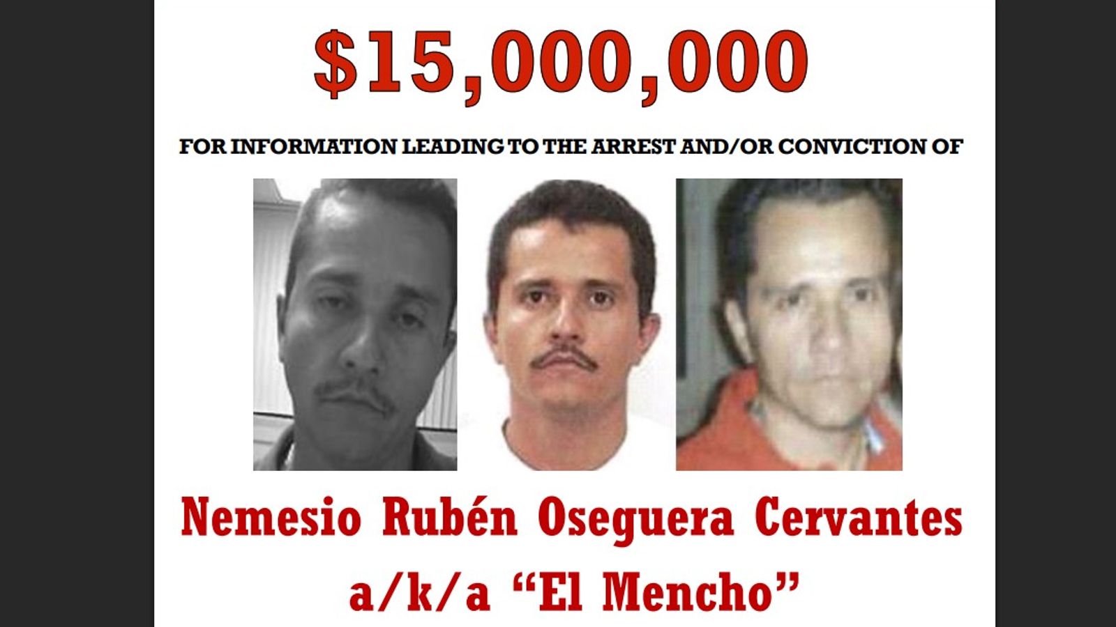 Mexican drug lord 'El Mencho' killed in military operation - sparking ...