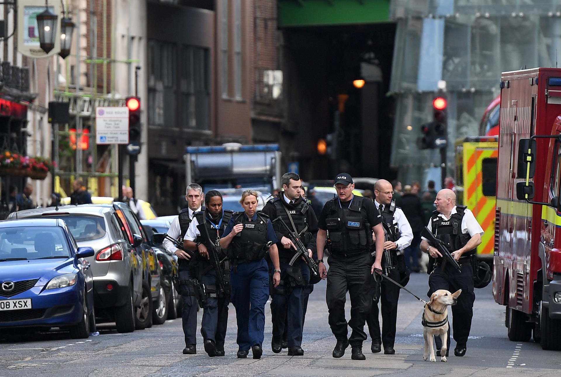 'Hero' PC who took on London Bridge terrorists sacked for traveller slur