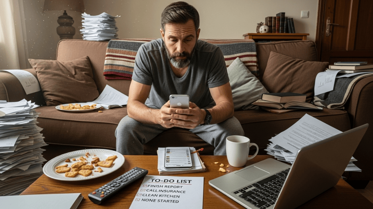 Common psychological traits in men who habitually procrastinate on ...