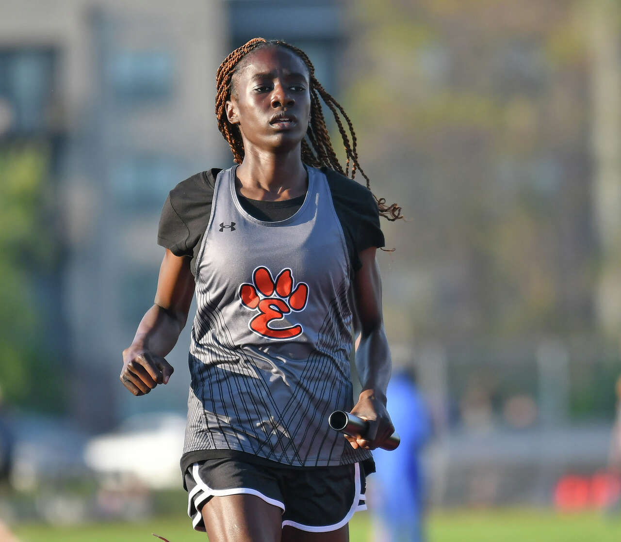 Edwardsville girls win six evens at Blazen Brave Invite