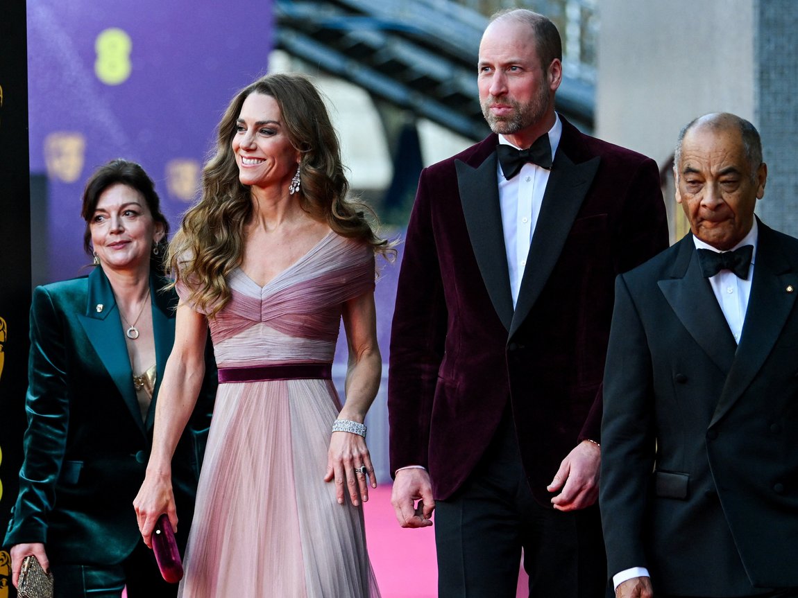 BAFTAs: Prince William and Princess Kate defy family drama