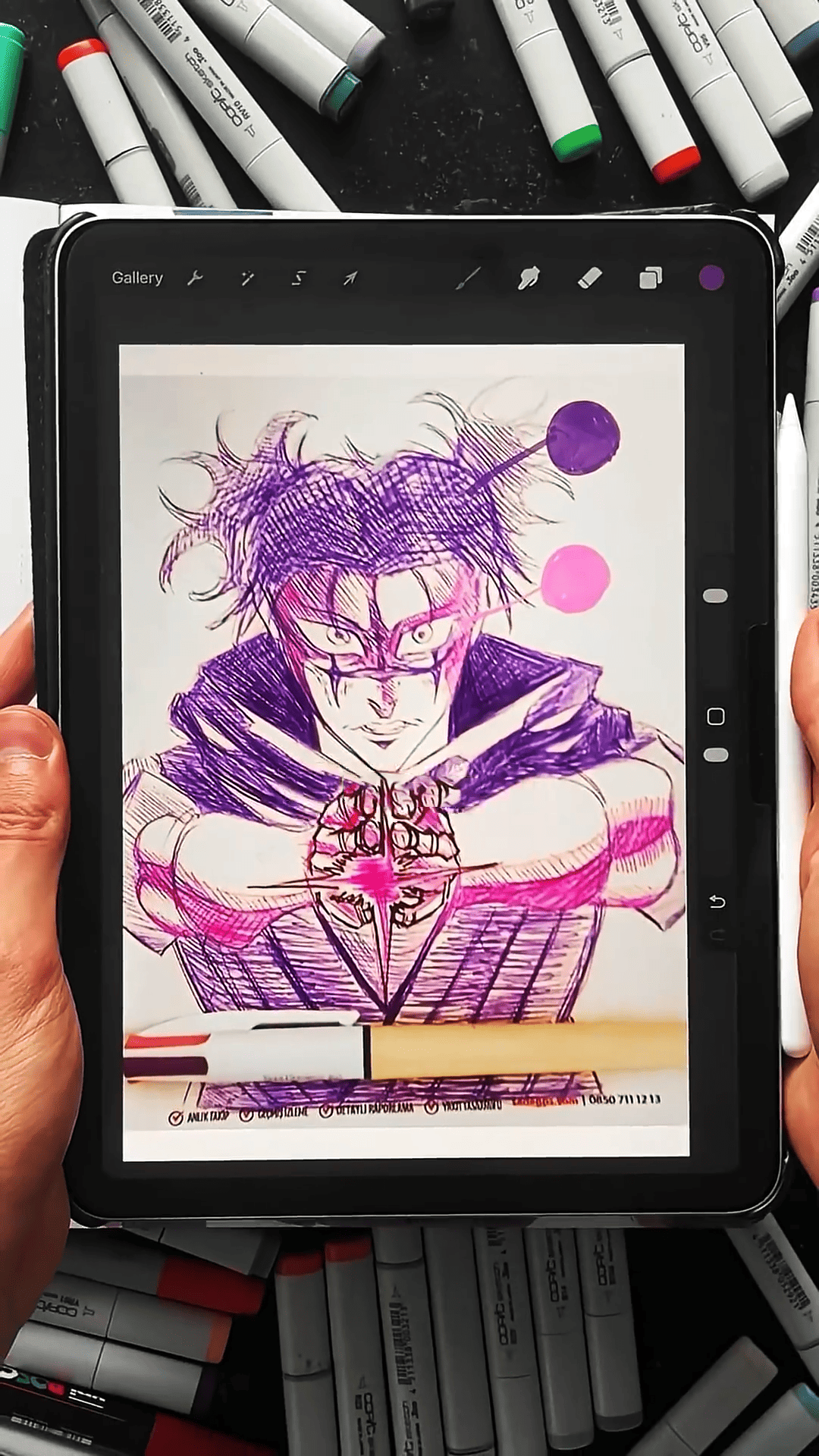 Art tutorial on enhancing drawing skills
