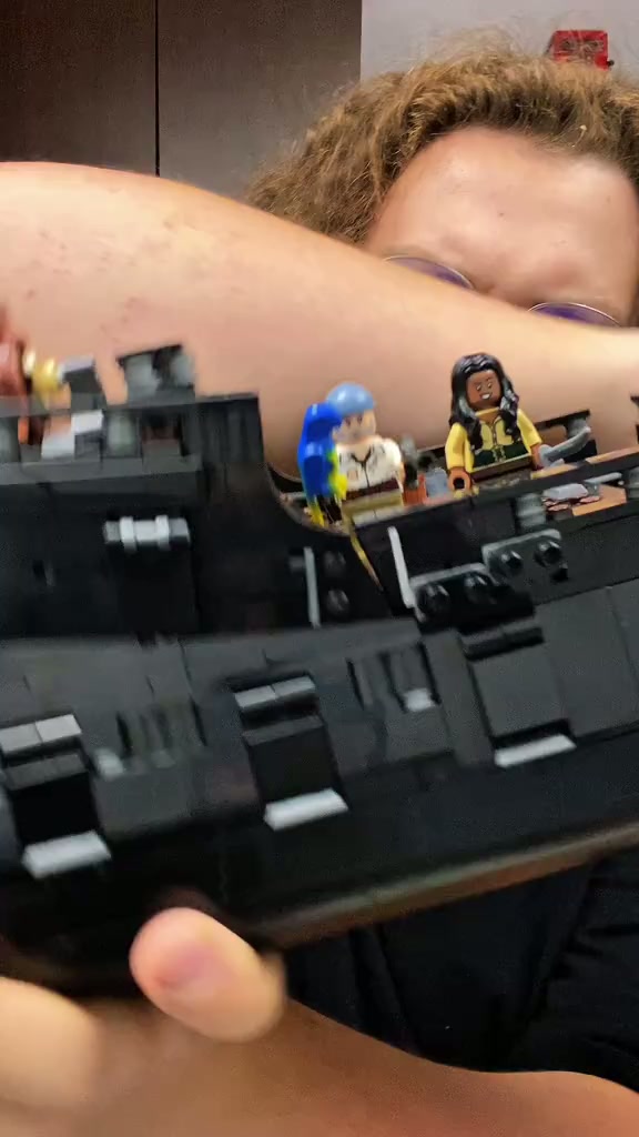 My LEGO pirate ship flips the Up Is Down puzzle on its head