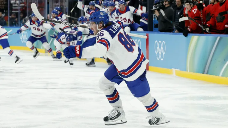 Jack Hughes scores golden goal: USA star plays hero for Americans in OT ...