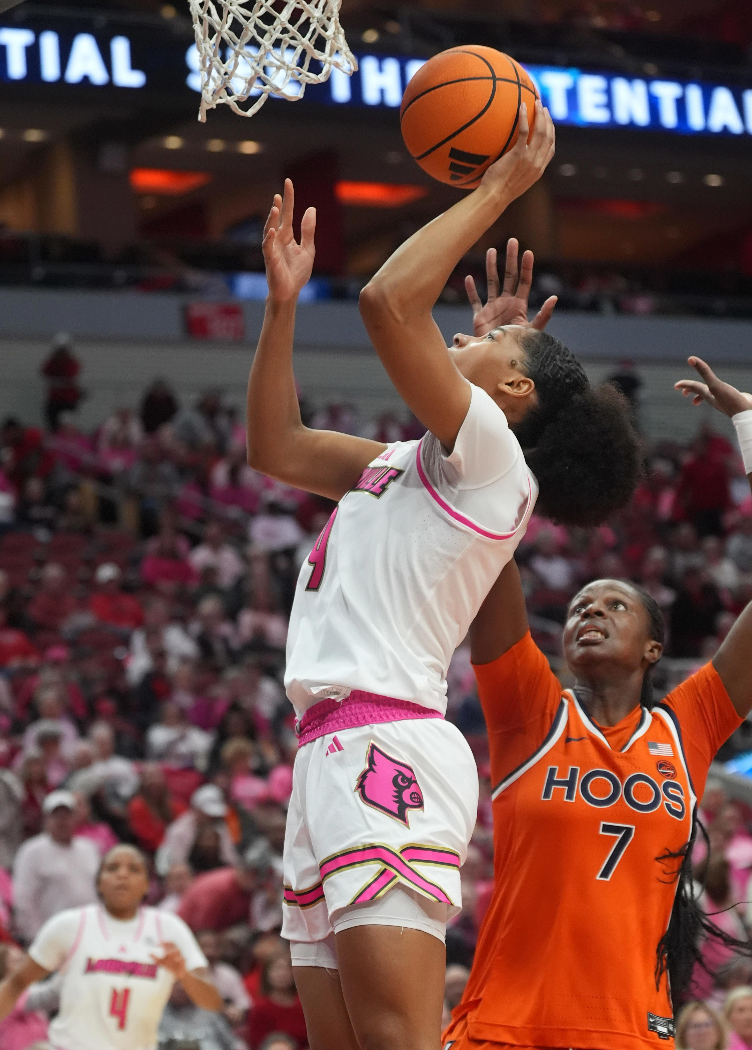 Louisville vs Virginia score, UofL women's basketball game stats