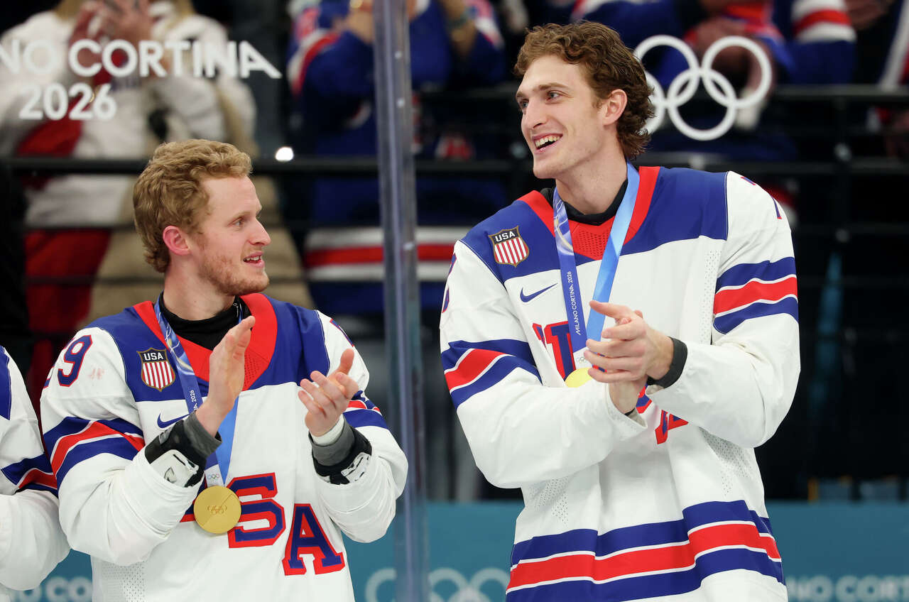 USA overtime win over Canada gives former UConn hockey star Tage ...