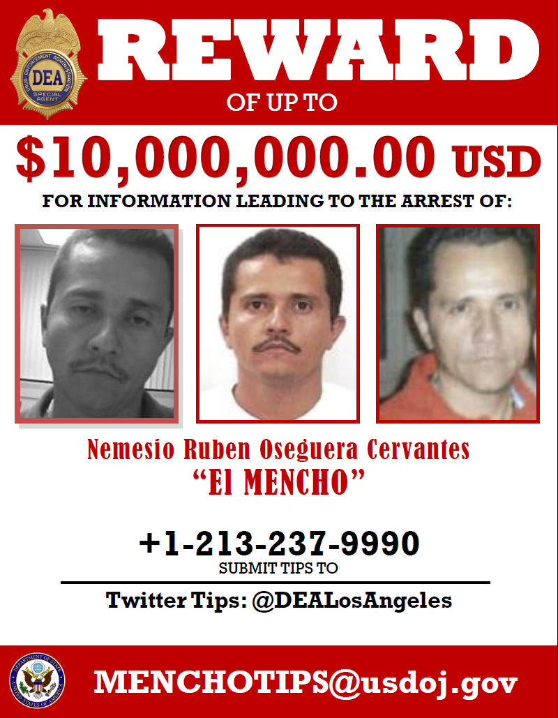 Mexican drug lord 'El Mencho' killed in military operation, sources say