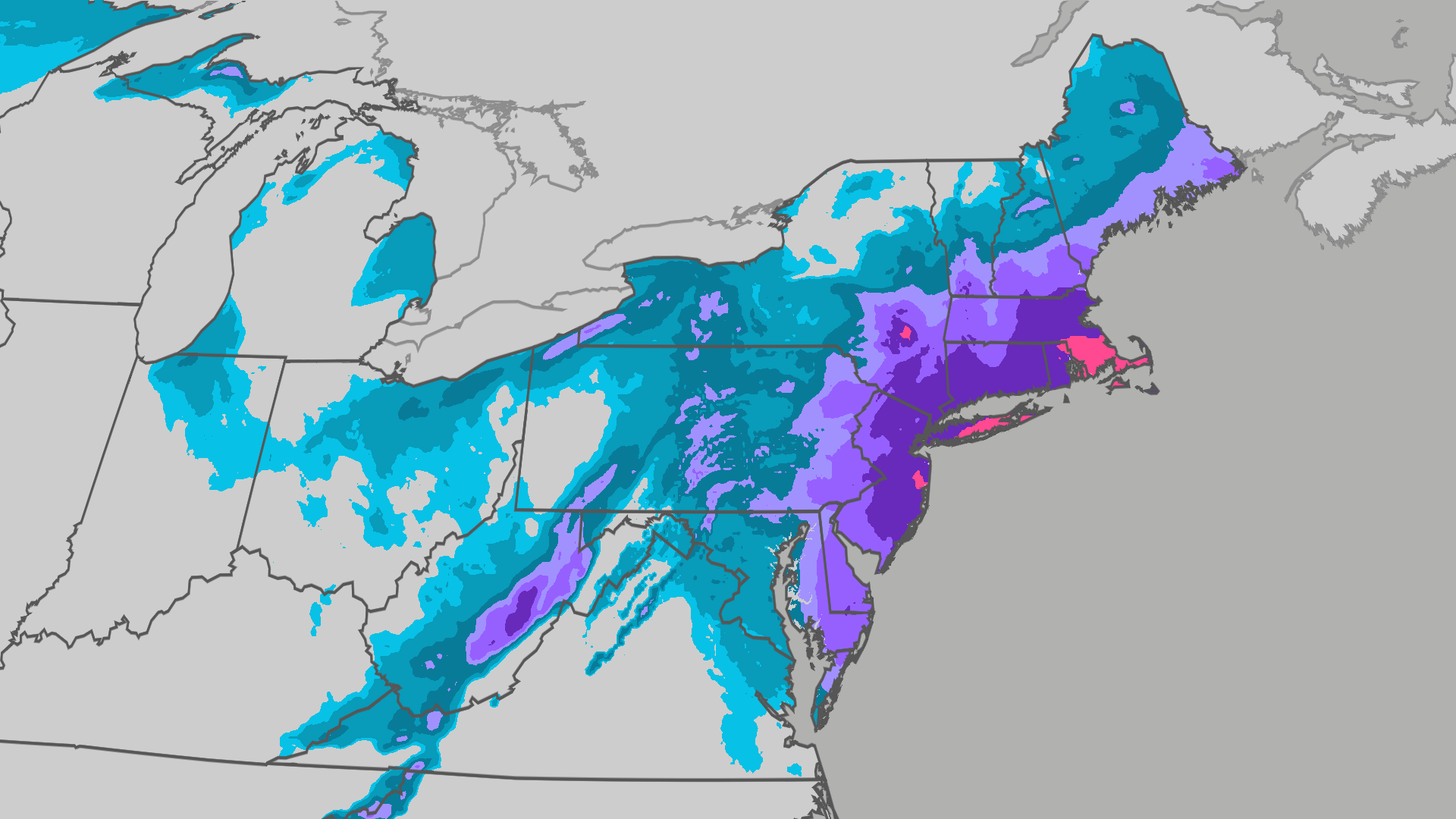 Blizzard conditions expected from Mid-Atlantic to New England