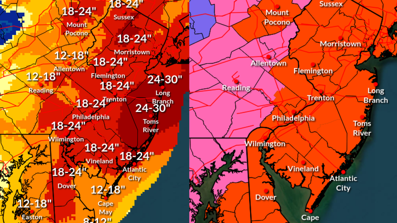 NJ blizzard could bring 30 inches of snow to the Jersey Shore l LIVE ...