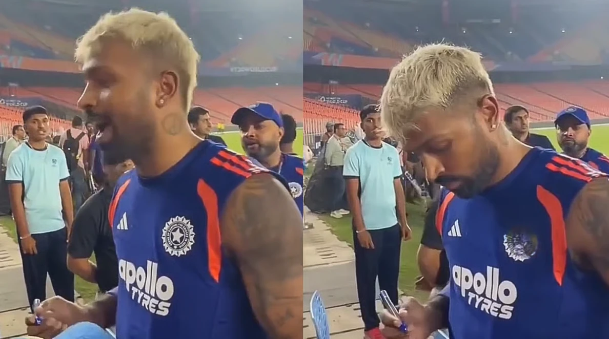 Watch: Hardik Pandya speaks fluent Gujarati with fans, wins hearts ...