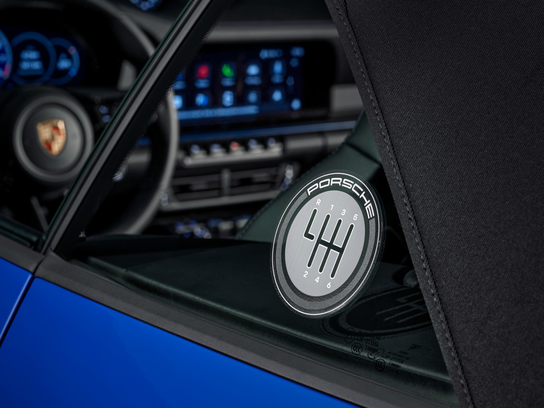 Porsche is developing a shifter that acts like a manual or automatic