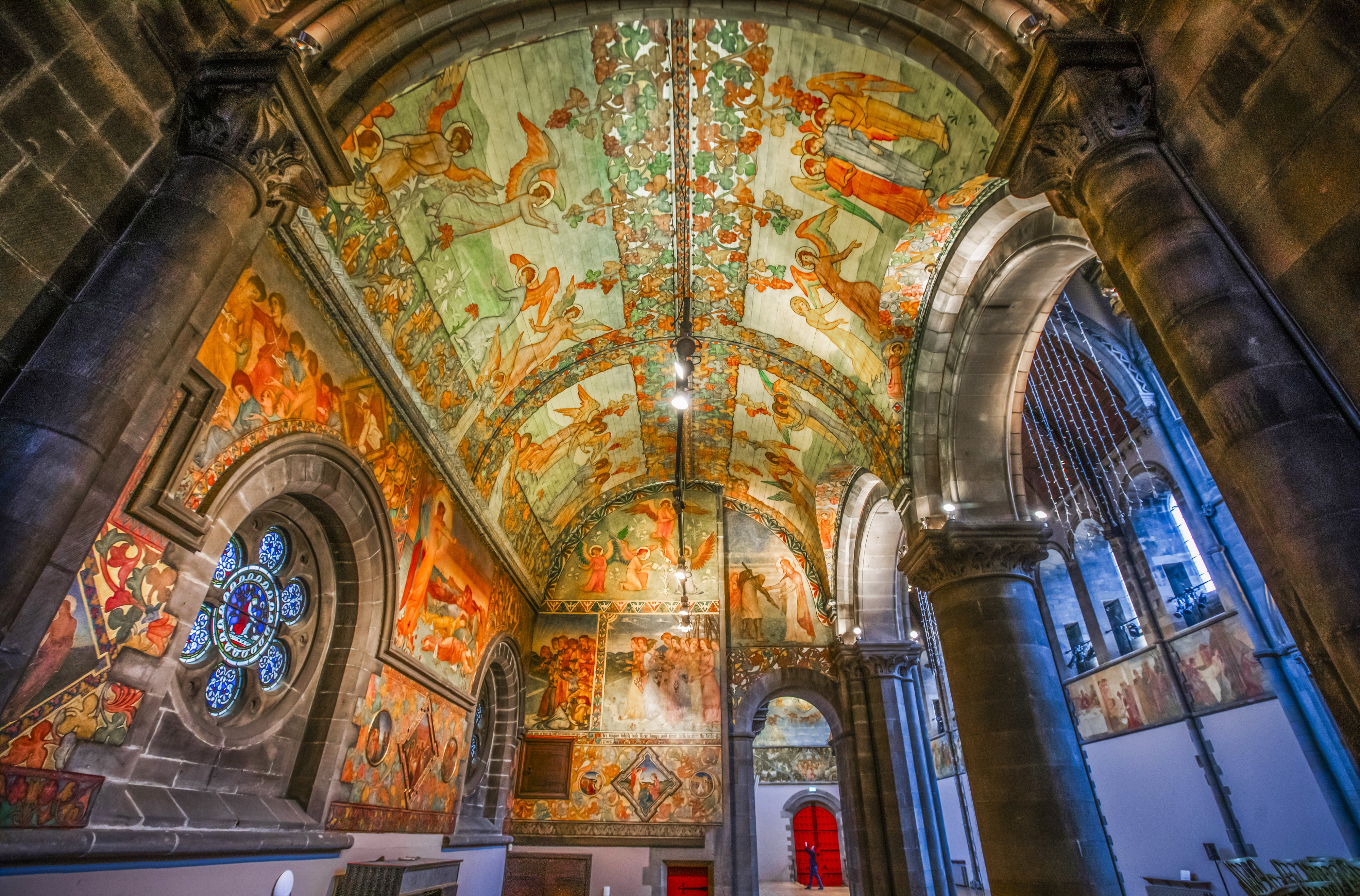 Edinburgh's Sistine Chapel: Incredible photos show intricate, colourful ...
