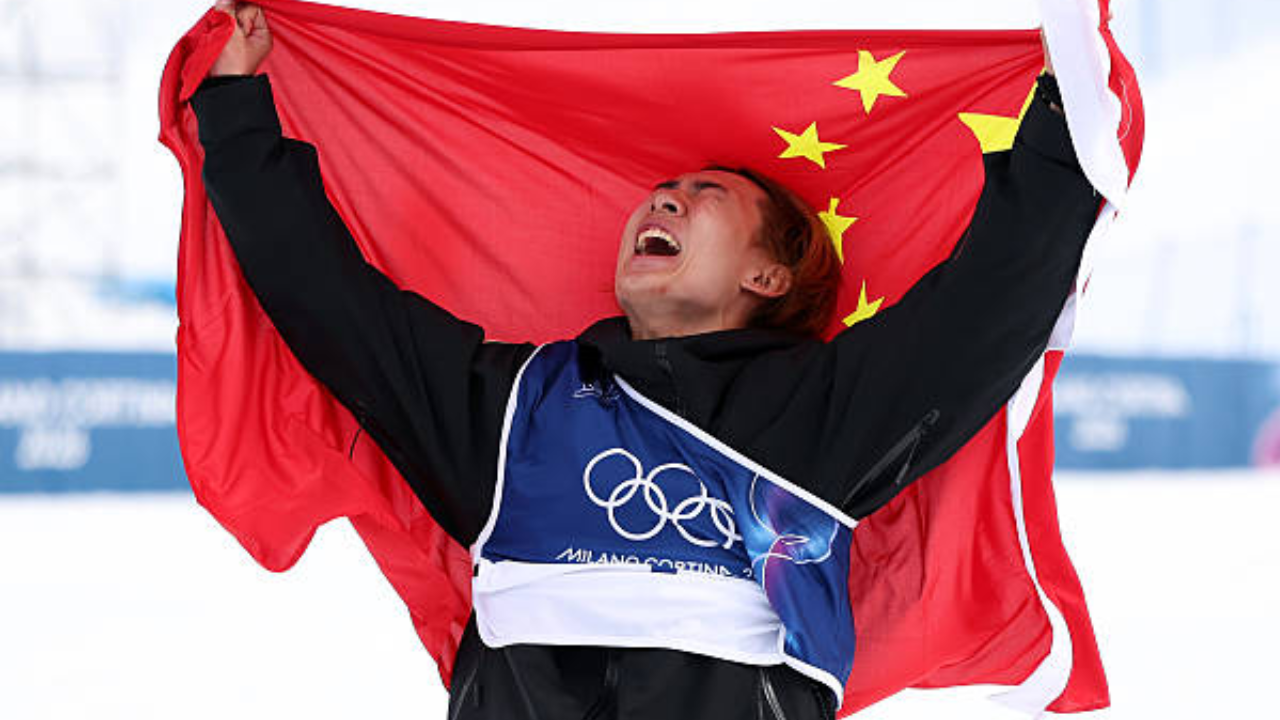 Su Yiming named China’s flagbearer for Milano Cortina Winter Olympics ...