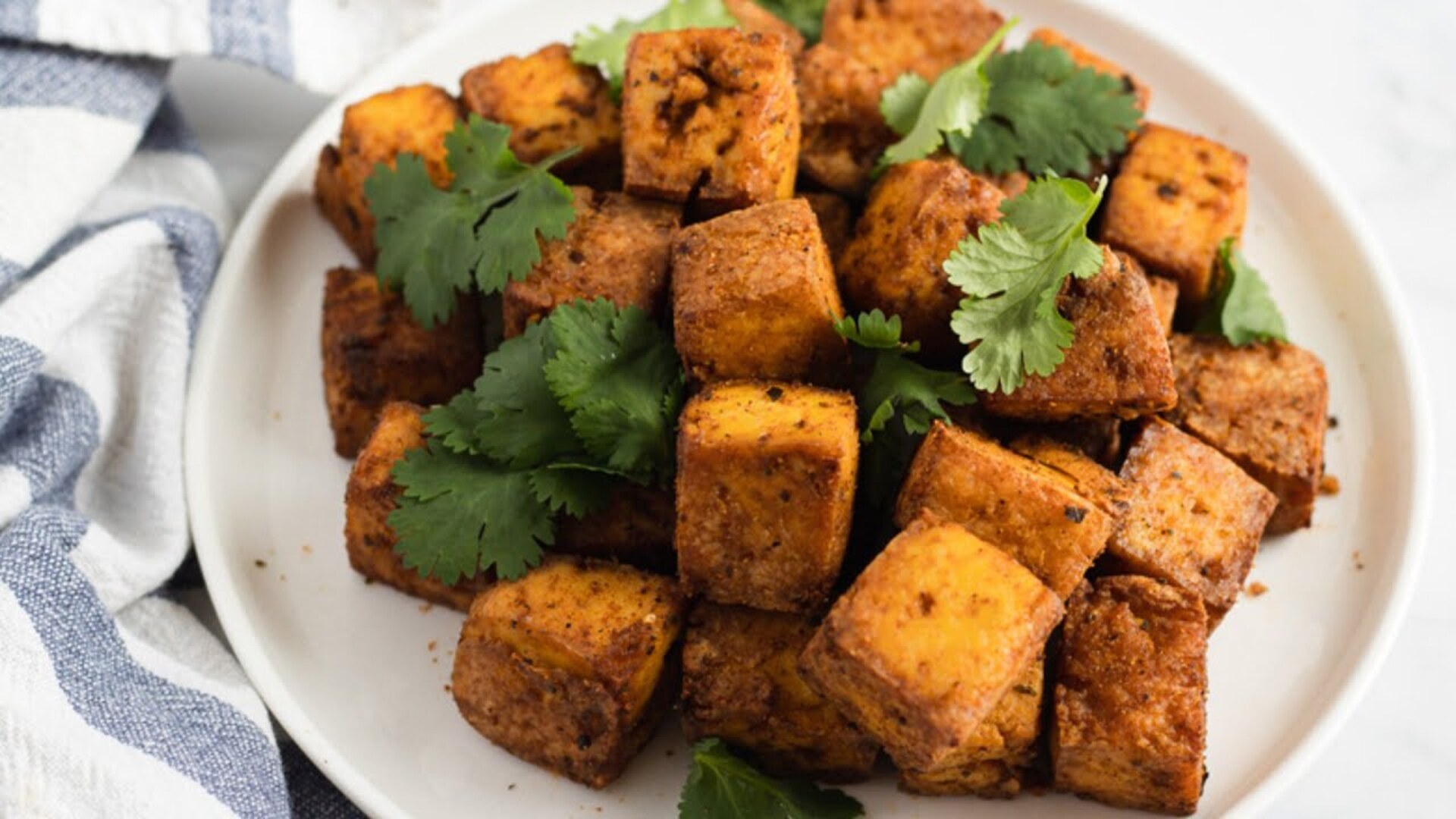 Baked General Tso's tofu recipe