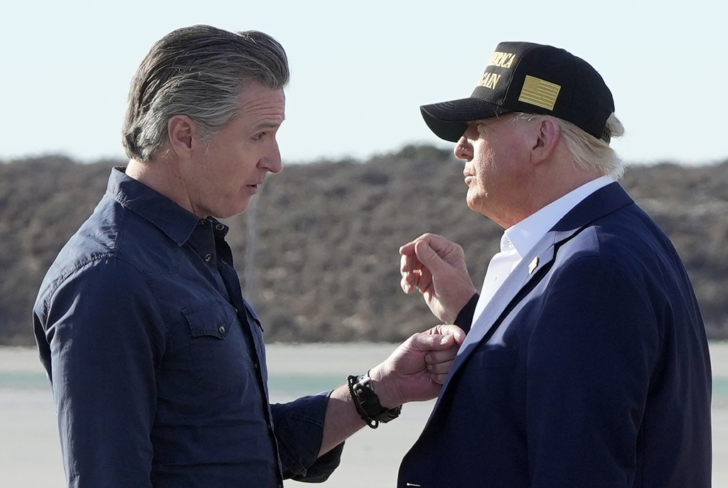 Newsom hits Trump as 'punch-drunk boxer' after president steps up ...