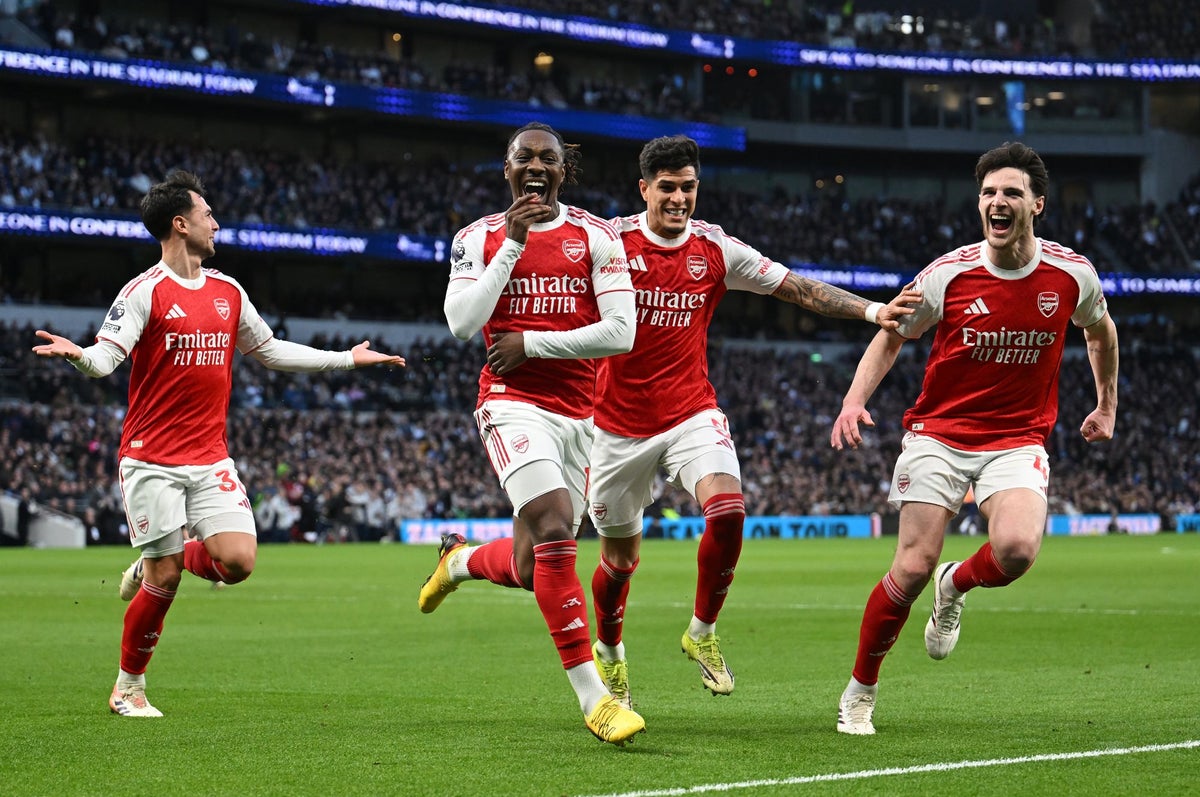 Gyokeres and Eze earn Arsenal big north London derby win at Spurs