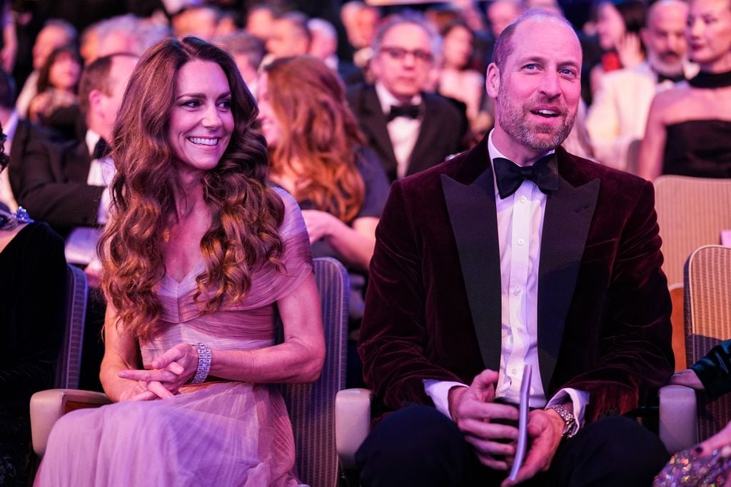 Kate Middleton reaparece en los BAFTAs tras tres años de ausencia por ...