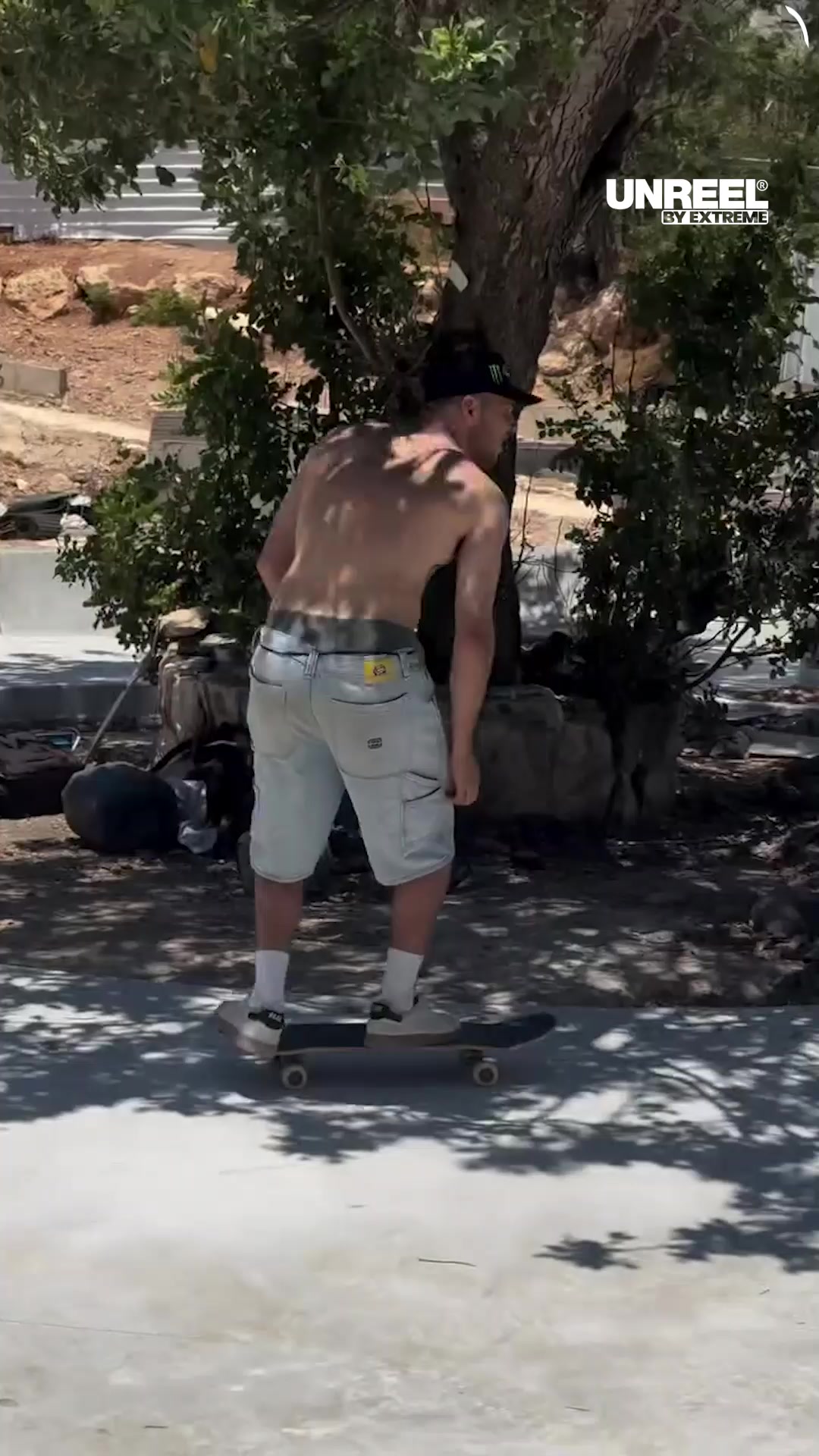 Epic skateboarding antics: Yam's effortless style & wild wipeouts!
