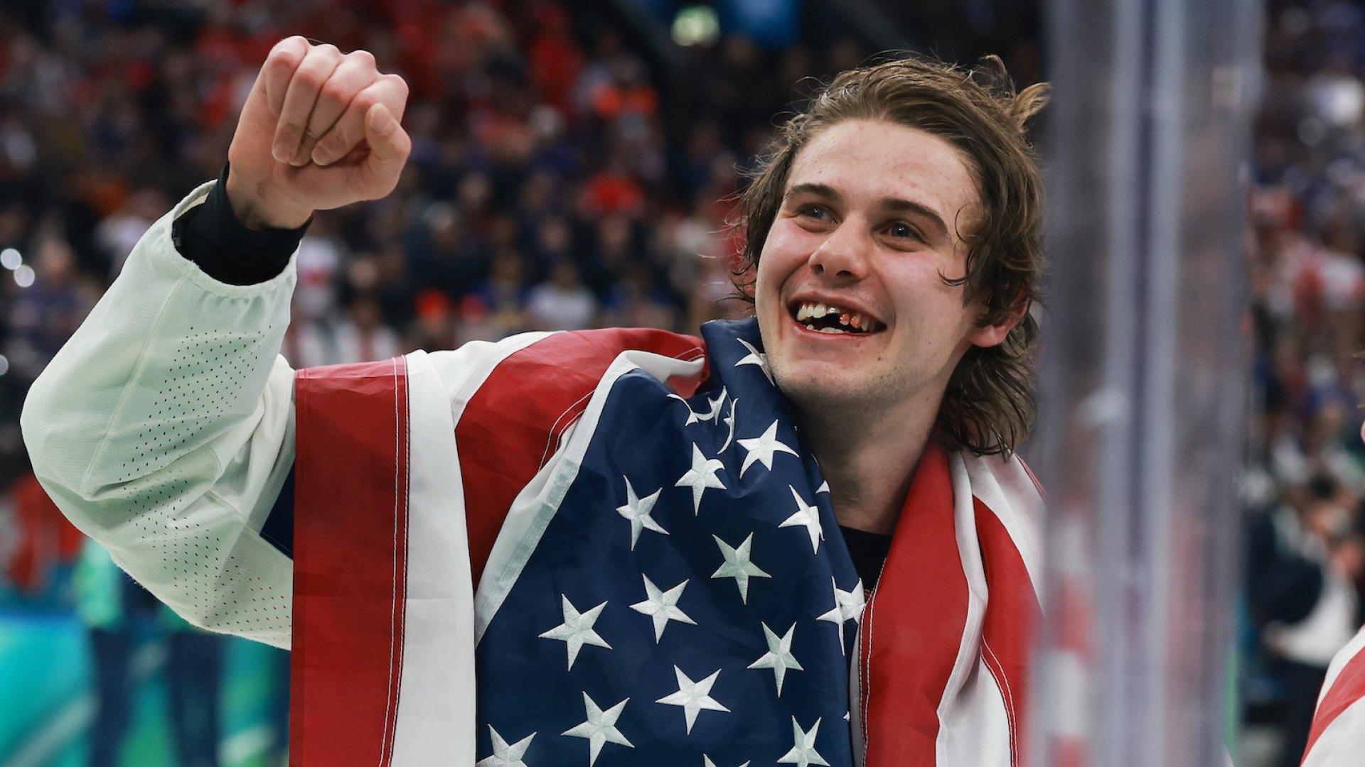 Jack Hughes preaches patriotism after scoring gold medal goal with ...