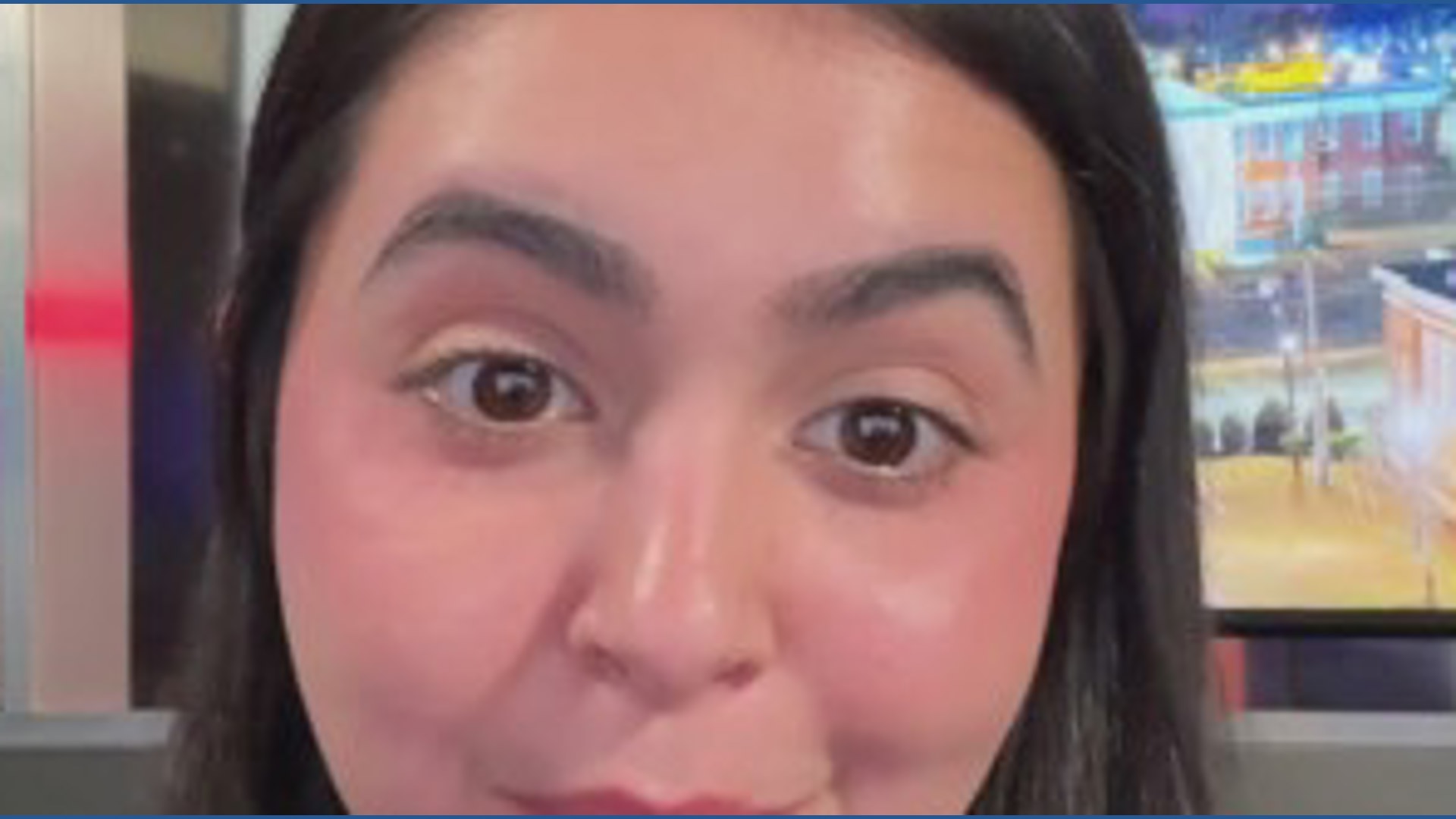 A very chilly and windy start to the work week