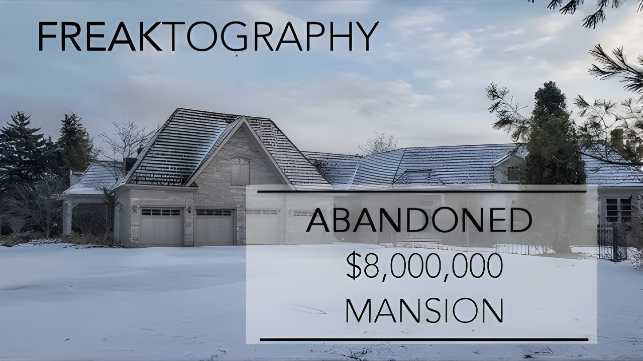 Exploring an abandoned $8,000,000 mansion: 4-car garage & renovation ...