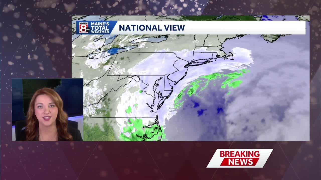 Total weather alert: Tracking light snow approaching Maine