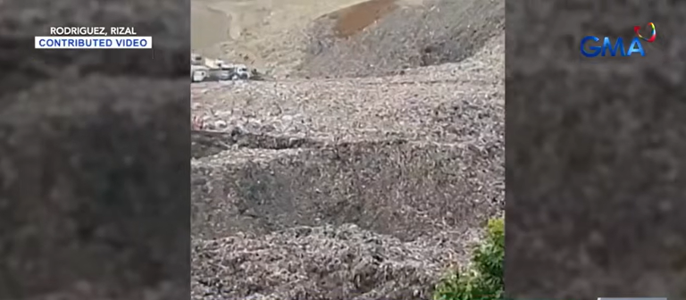 DENR issues cease-and-desist order vs. Rodriguez landfill after trash slide