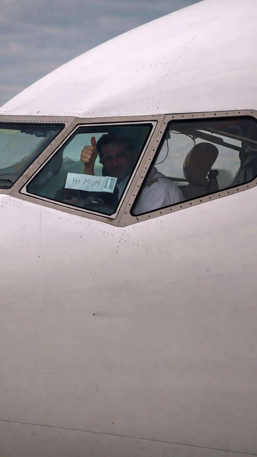 A pilot’s message just before takeoff