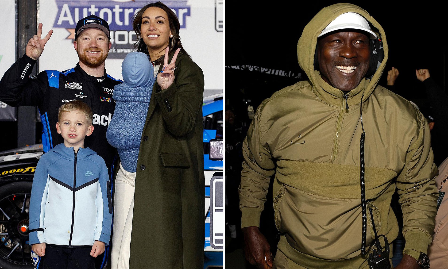 Michael Jordan keeps low profile as his NASCAR team wins again after ...