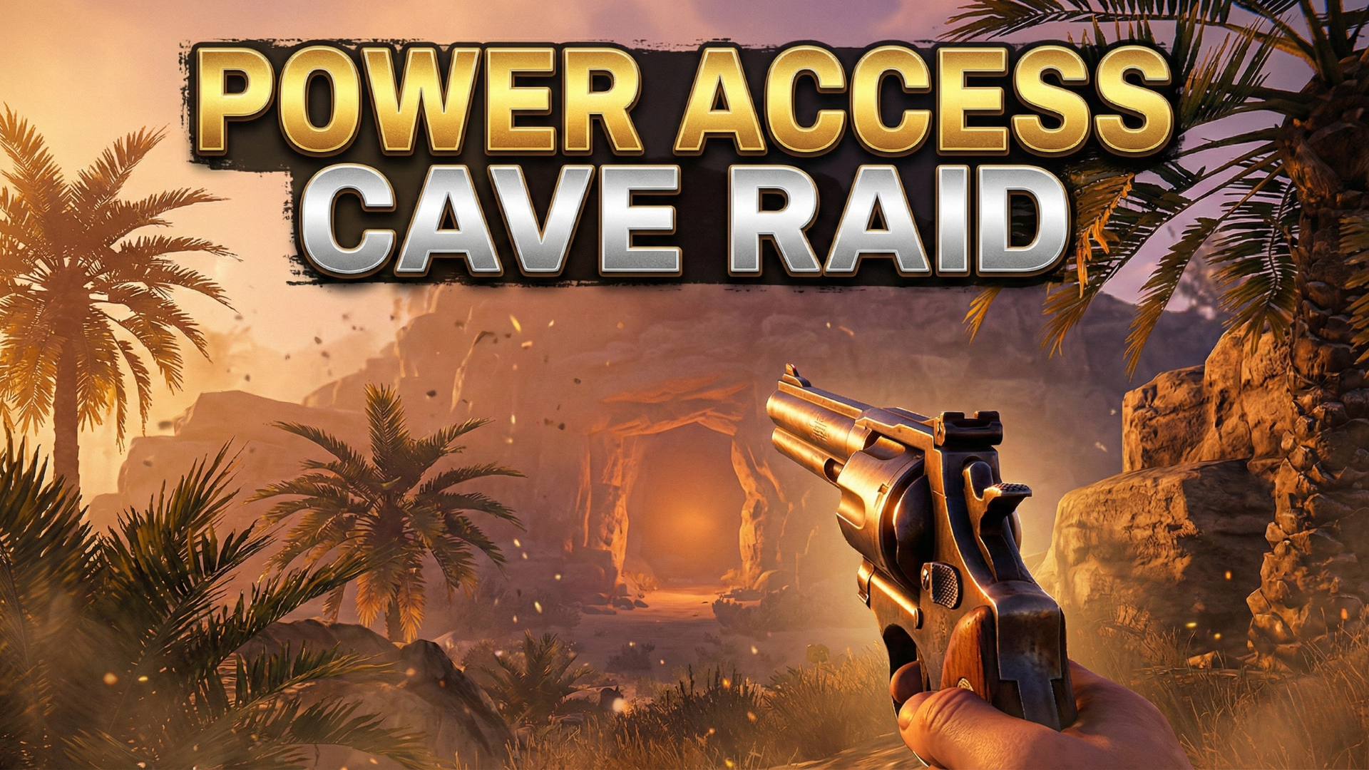 Unexpected cave raid: Accessing power in a horseshoe base
