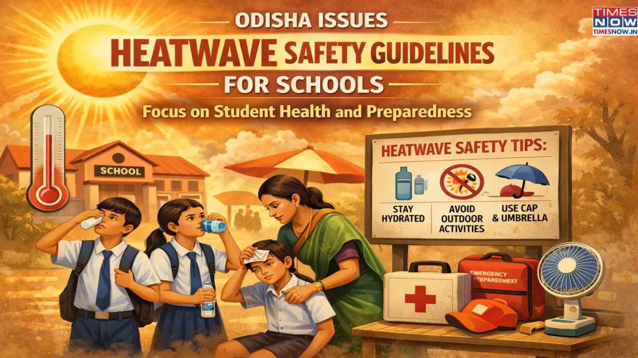 Odisha issues heatwave safety guidelines for schools; focus on student ...